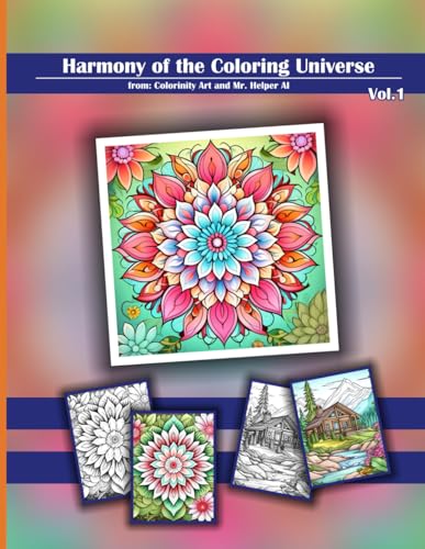 Harmony of the Coloring Universe: Colorong Book Vol.1 by Colorinity Art ...