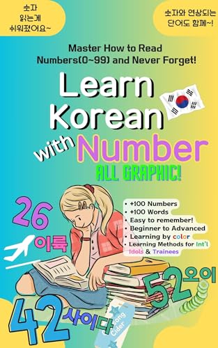 Learn Korean with Number: Master How to Read Numbers(0~99) and Never ...