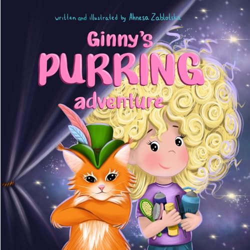 Ginny's purring adventure: A book about little curly-haired girl’s ...
