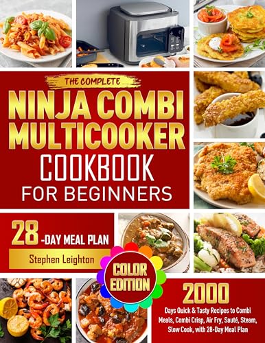 The Complete Ninja Combi Multicooker Cookbook for Beginners: 2000 Days ...
