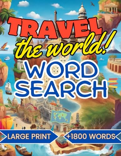 Travel the world word search: Engaging Word Searches for All Ages ...