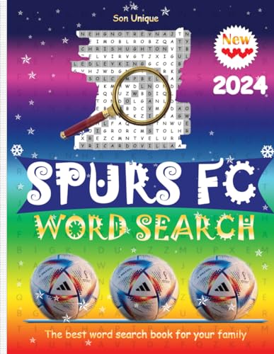 SPURS WORD SEARCH NEW 2024(The Spurs Football FC Words Puzzle Books ...