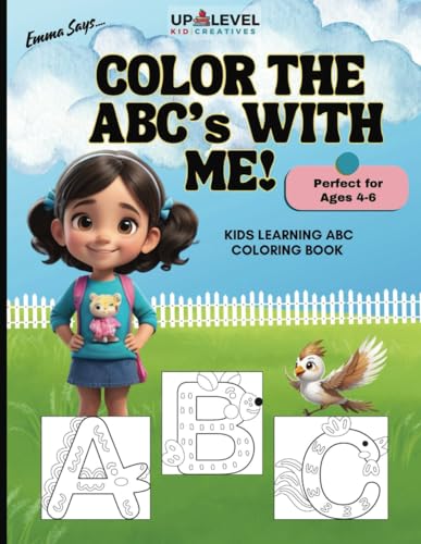 COLOR THE ABCs WITH ME | KIDS, TODDLERS, PRESCHOOLERS EASY ABC LEARNING ...