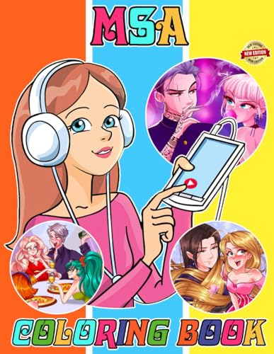 50+ One Sided Drawing JUMBO MSA My Story's Animated Pages Of Characters ...