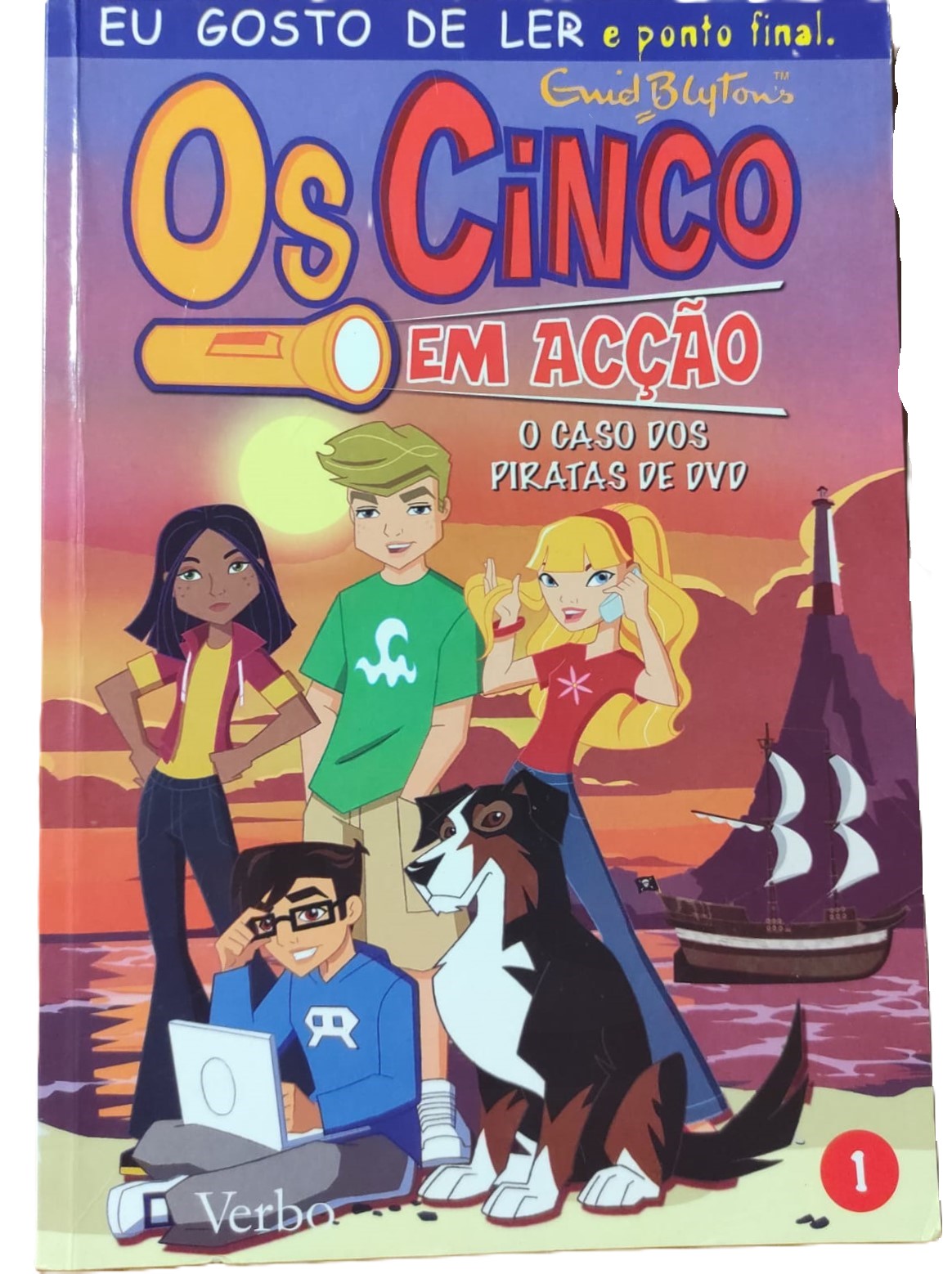 Os Cinco Em Acção: O caso dos piratas de DVD by Enid Blyton | Goodreads