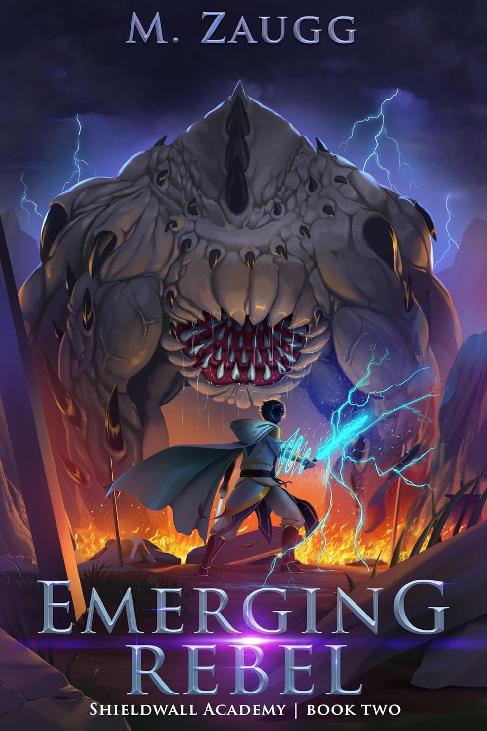 Emerging Rebel (Shieldwall Academy #2) by M. Zaugg | Goodreads