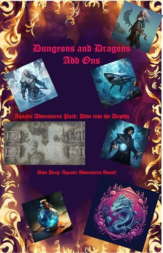 Aquatic Adventures Pack: Dive into the Depths - DnD: Dungeons & Dragons ...