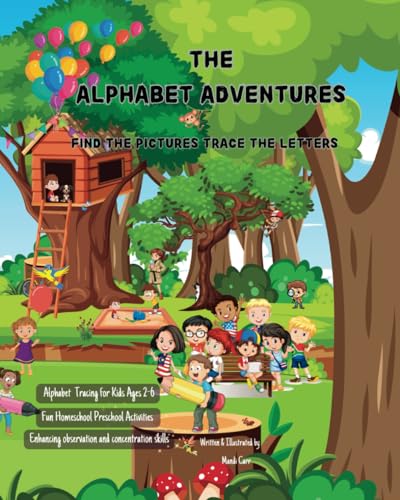 The Alphabet Adventures: Find the Pictures Trace the Letters by Mandi ...