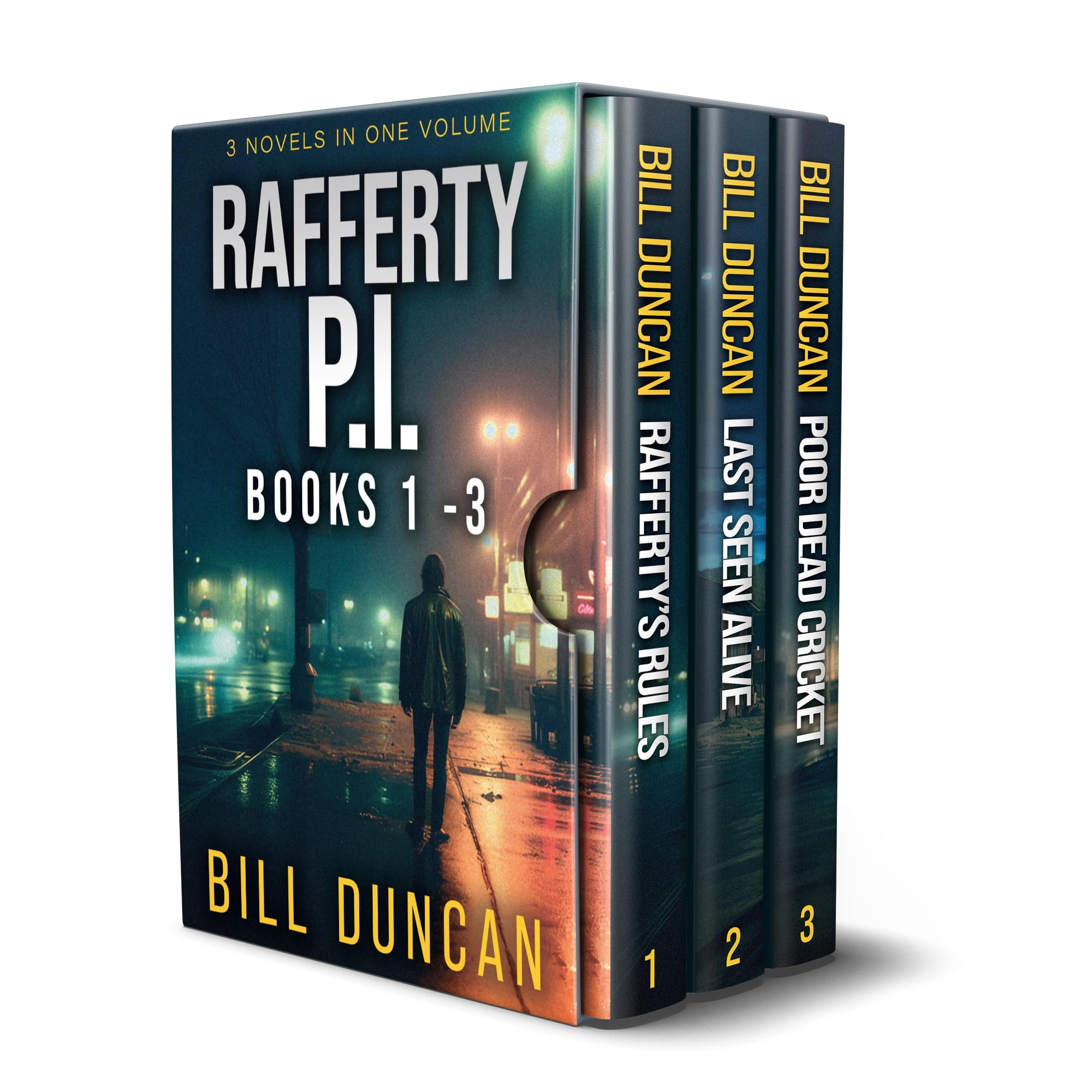 Rafferty P.I. Books 1-3: A Hard-Boiled Mystery Collection by Bill ...