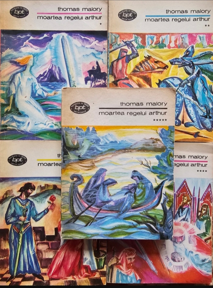 Moartea regelui Arthur vol. I-V by Thomas Malory | Goodreads