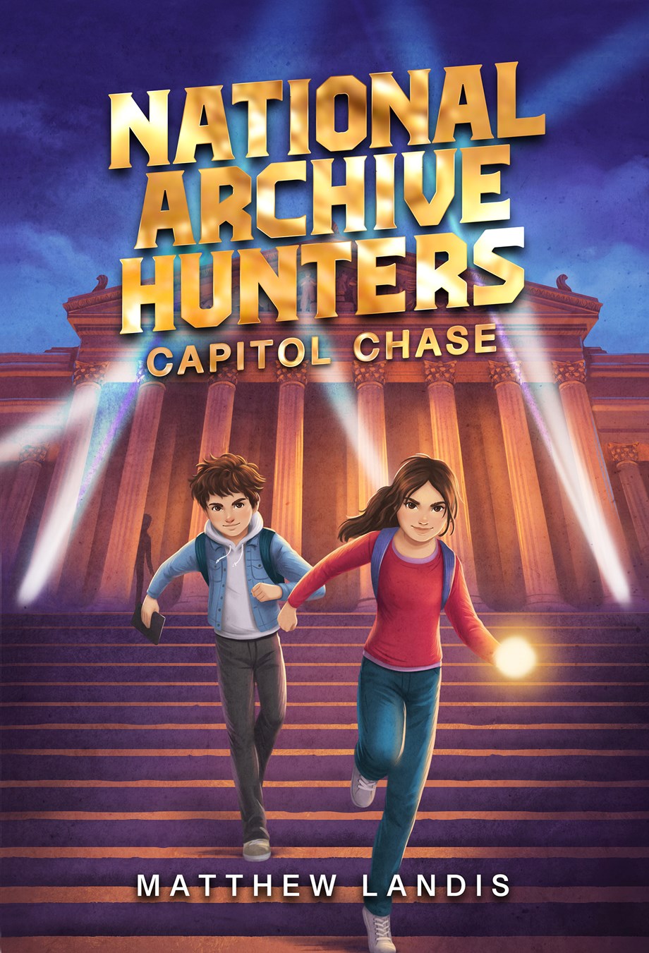 Capitol Chase (National Archive Hunters, #1) by Matthew Landis | Goodreads