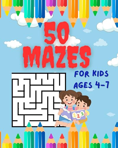 50 MAZES for Kids Ages 4-7 by Tetiana Saburova | Goodreads