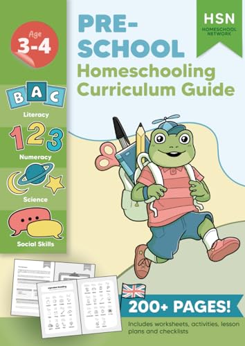 Pre-School Homeschooling Curriculum Guide: 200+ pages of worksheets ...