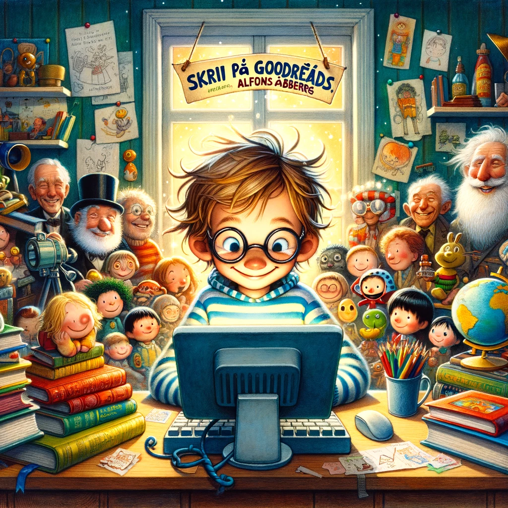 Alfons Åberg blir bokexpert på Goodreads by ChatGPT | Goodreads