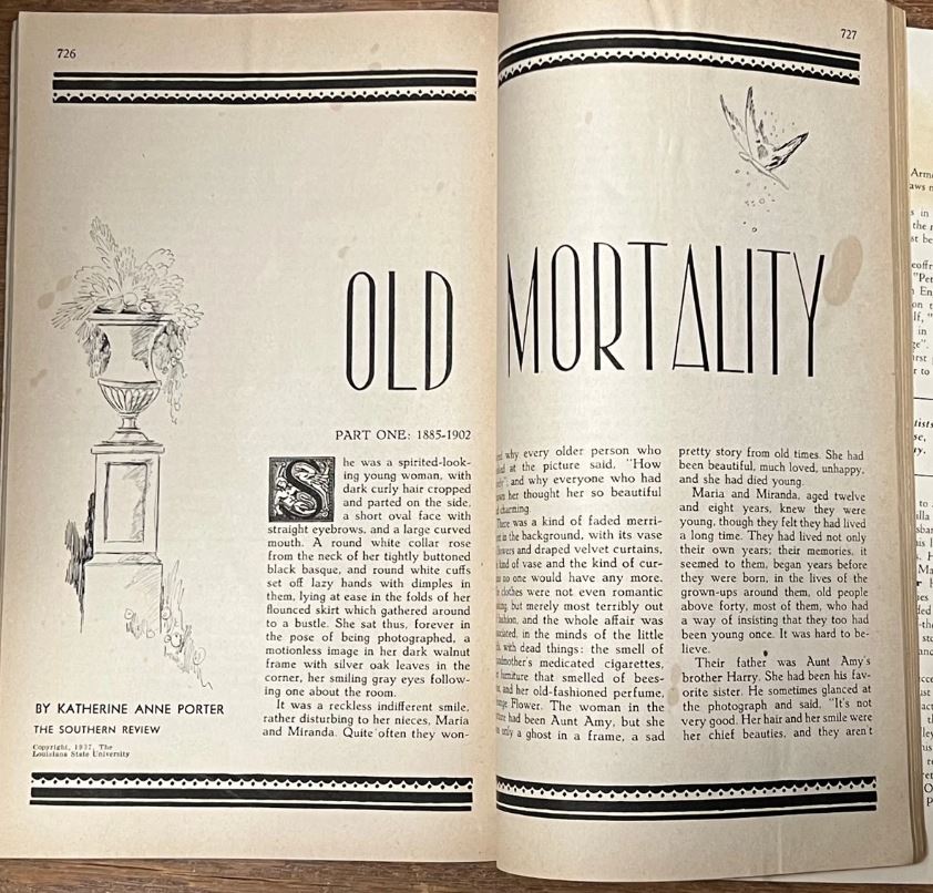 Old Mortality by Katherine Anne Porter | Goodreads
