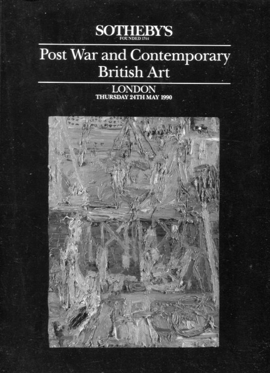 Post War and Contemporary British Art 24th May 1990 by Sotheby's ...
