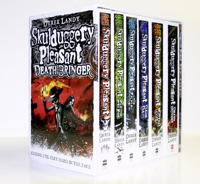 Skulduggery Pleasant 7 Book Boxed Set Skulduggery Pleasant by Derek ...
