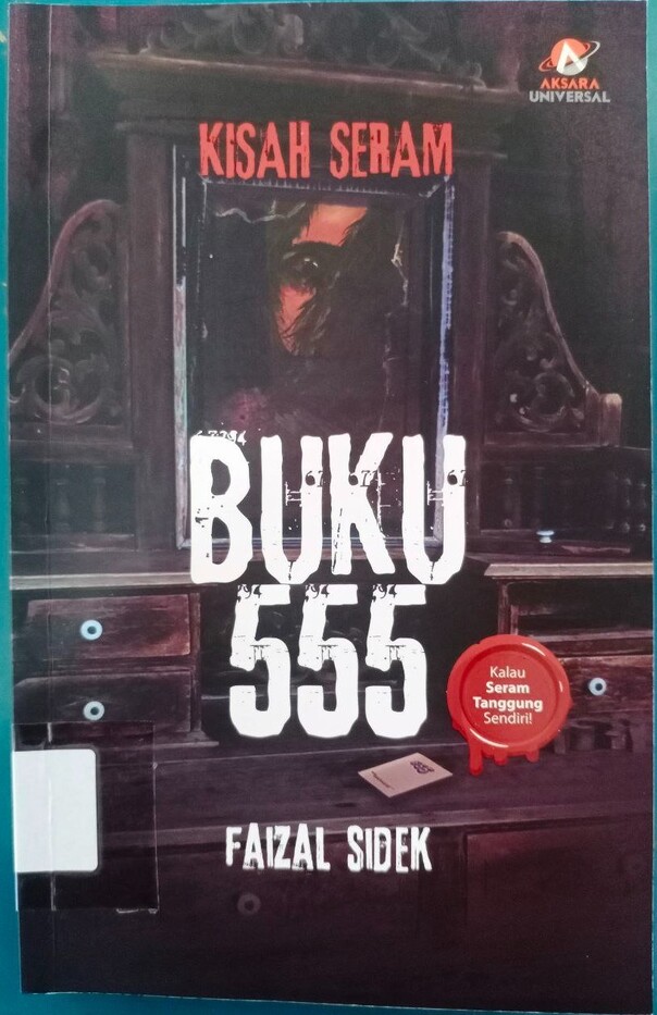 Kisah Seram Buku 555 by Faizal Sidek | Goodreads