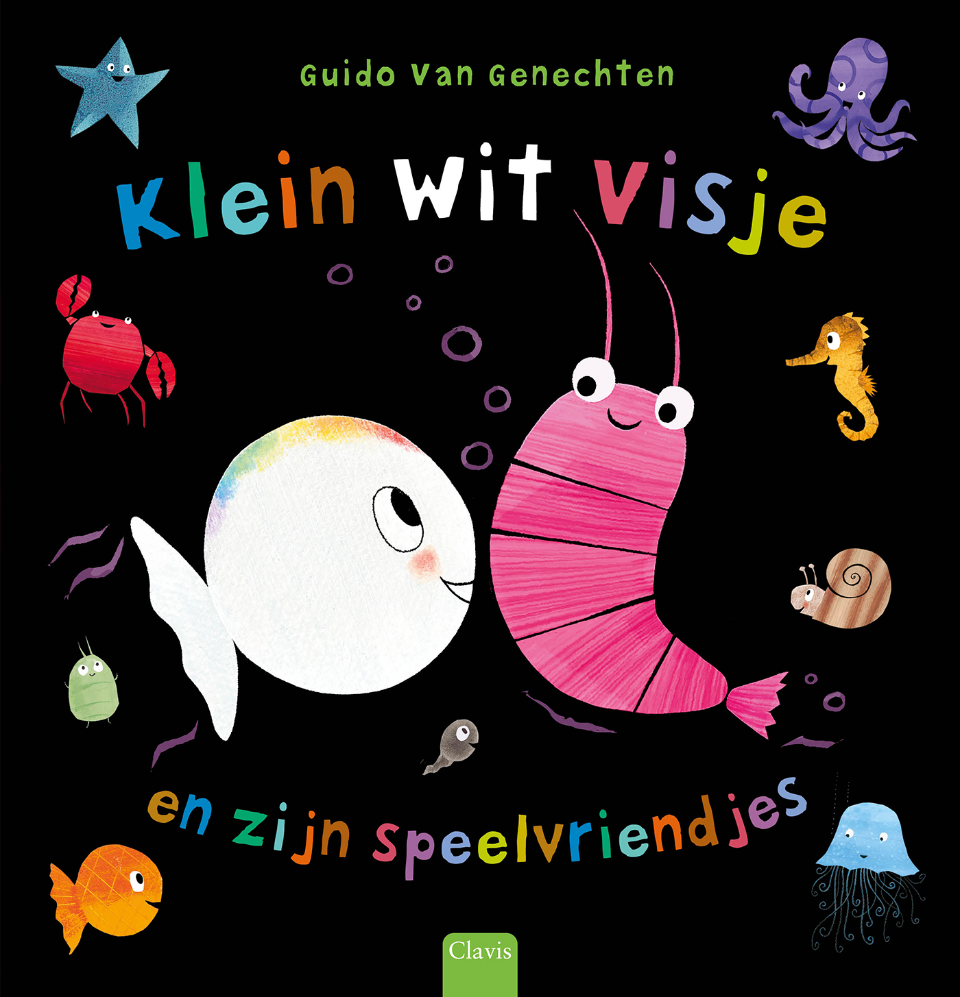 Klein wit visje en zijn speelvriendjes by Guido Van Genechten | Goodreads