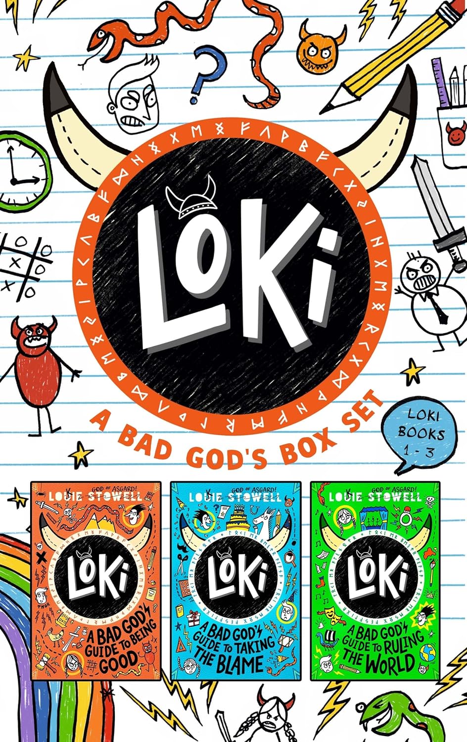 Loki: A Bad God's Box Set by Louie Stowell | Goodreads