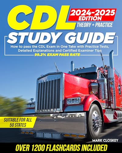 CDL Study Guide 2024-2025: How to Pass the CDL Exam in One Take with ...