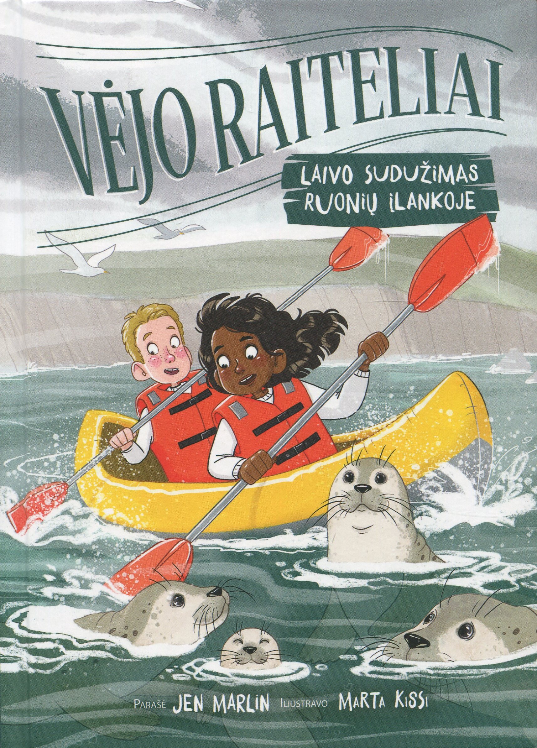 Laivo sudužimas ruonių įlankoje (Vėjo raiteliai, #3) by Jen Marlin ...