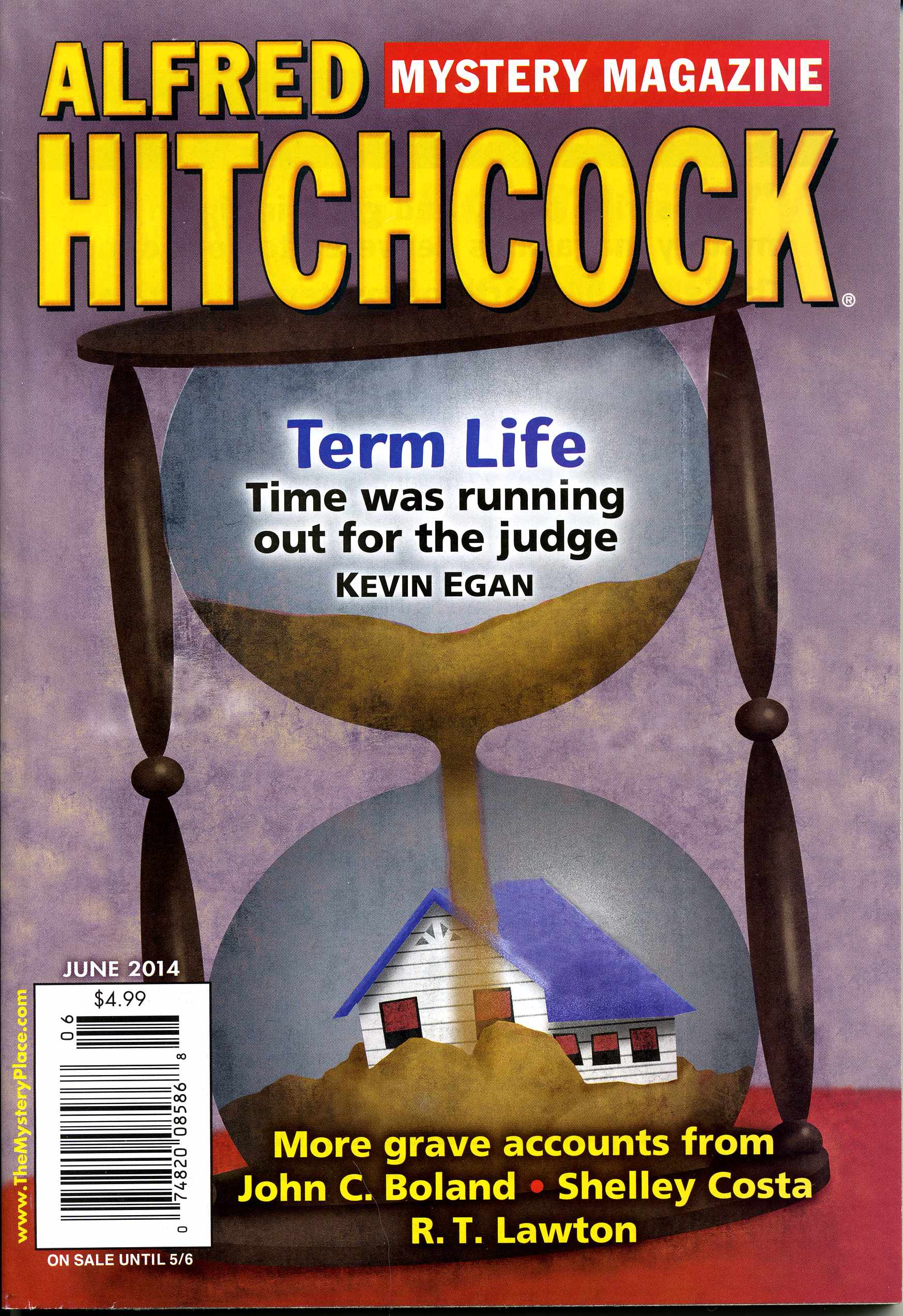 Alfred Hitchcock Mystery Magazine, June 2014 by Steve Lindley | Goodreads