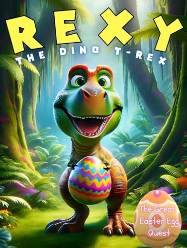 Rexy the Dino T-Rex: The Great Easter Egg Quest: A Dinosaur Fantasy ...