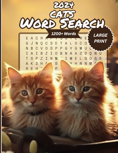 Large Print 1200+ Words Cats Word Search by Michael Petitpas | Goodreads
