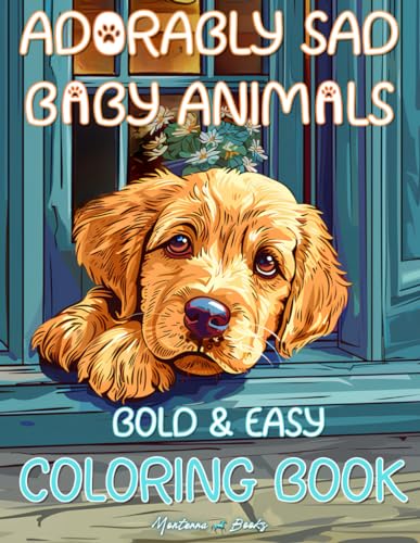 50 Bold & Easy Baby Animal Coloring Pages | Adorable Cute Kawaii Cats ...