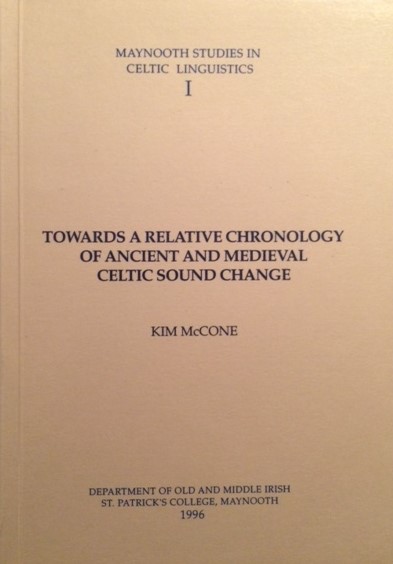 Towards a Relative Chronology of Ancient and Medieval Celtic Sound ...