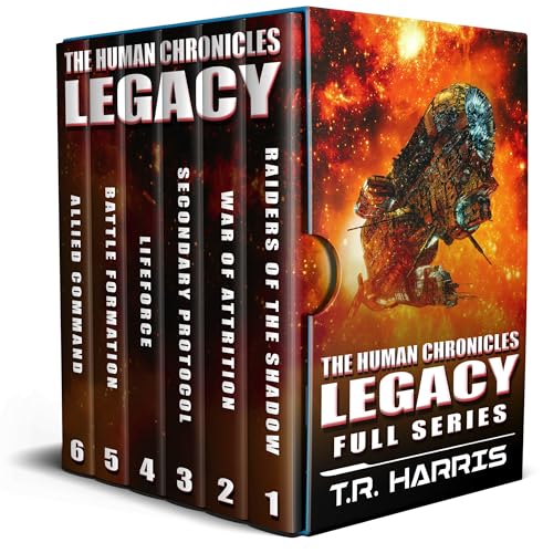 The Human Chronicles LEGACY Series Box Set: 6 Complete Novels by T.R ...