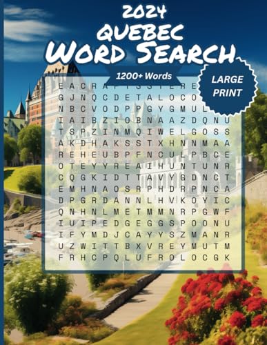 Large Print 1200+ Words Quebec Word Search by Michael Petitpas | Goodreads