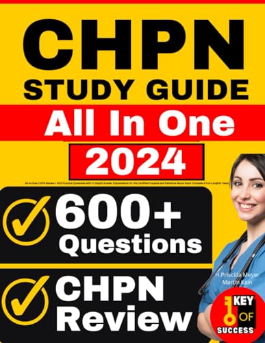 CHPN Study Guide: All-in-One CHPN Review + 600 Practice Questions with ...