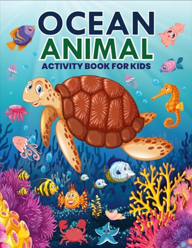 Dive into Fun with Ocean Animals Activity Book! by Donece D. Houston ...