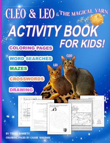 Cleo & Leo and the Magical Yarn Activity Book for Kids: Challenging ...