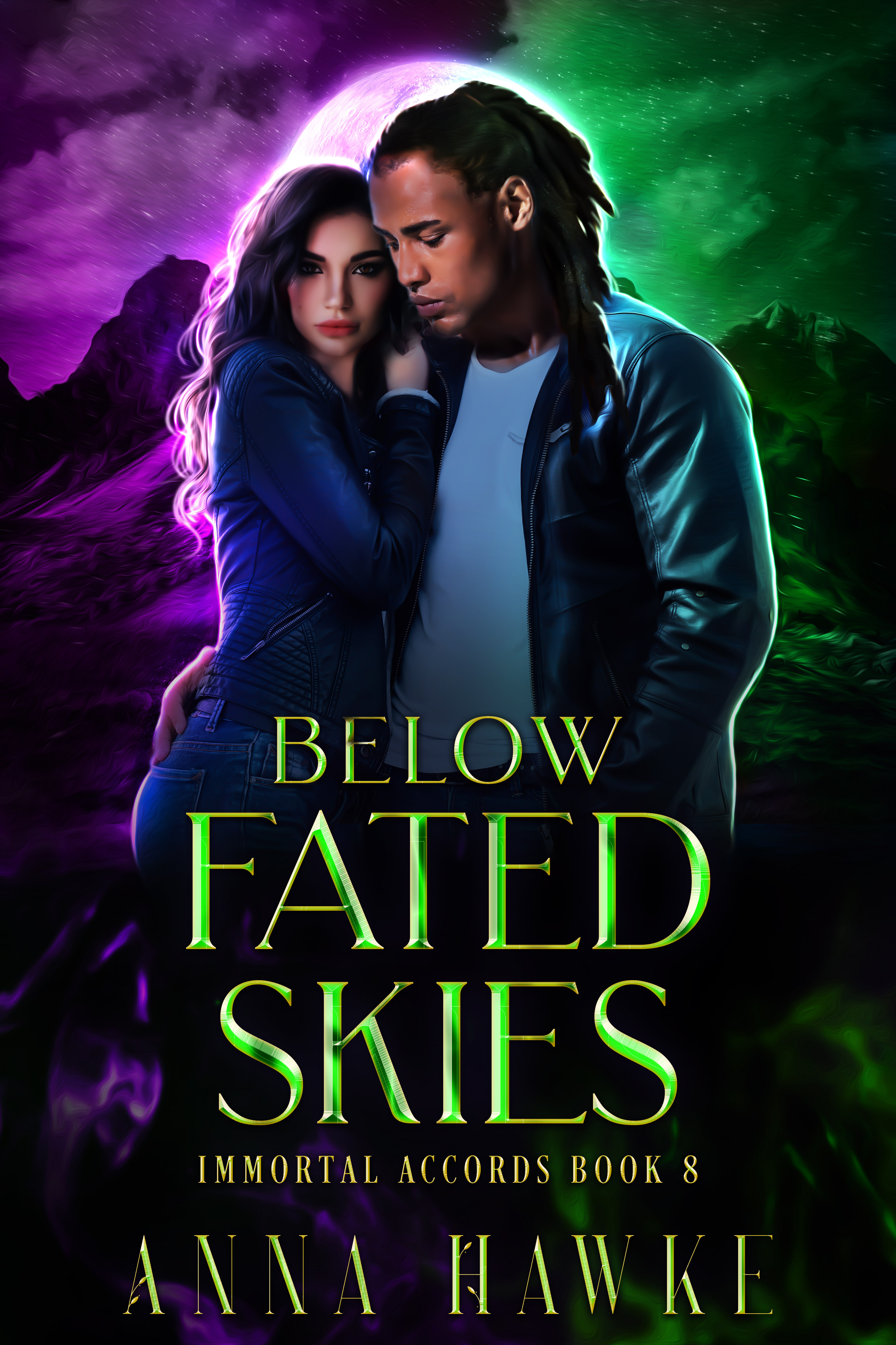 Below Fated Skies (The Immortal Accords, #8) by Anna Hawke | Goodreads