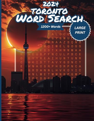 Large Print 1200+ Words Toronto Word Search by Michael Petitpas | Goodreads