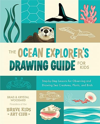 The Ocean Explorer's Drawing Guide For Kids: Step-by-Step Lessons for ...
