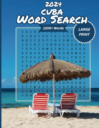 Large Print 1200+ Words Cuba Word Search by Michael Petitpas | Goodreads