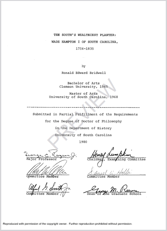 The South's Wealthiest Planter: Wade Hampton I of South Carolina, 1754 ...