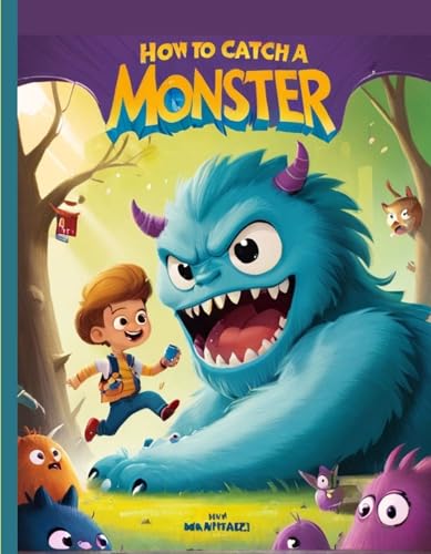 HOW TO CATCH A MONSTER,kid's story Books for Ages 4-8 by Rohit Kumar ...