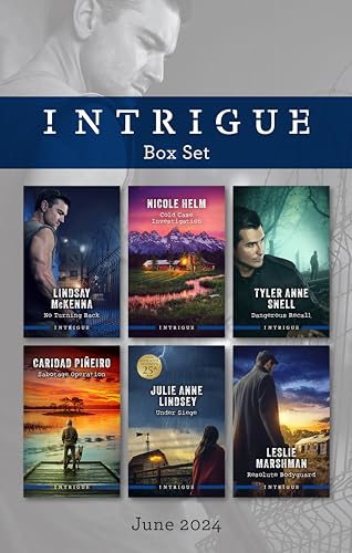 Intrigue Box Set June 2024/No Turning Back/Cold Case Investigation/Dangerous Recall/Sabotage ...