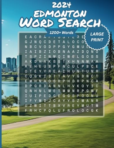 Large Print 1200+ Words Edmonton Word Search by Michael Petitpas ...