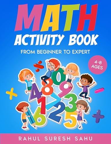 Math Book for Kids Ages 4-8: Maths Book for Kindergarten - Addition ...