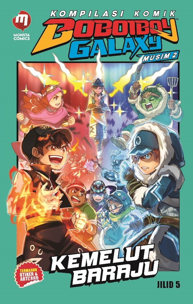 Kompilasi Komik Boboiboy Galaxy Musim 2 Jilid 5: Kemelut Baraju by Monsta | Goodreads