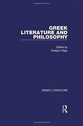 Greek Literature and Philosophy by Gregory Nagy | Goodreads