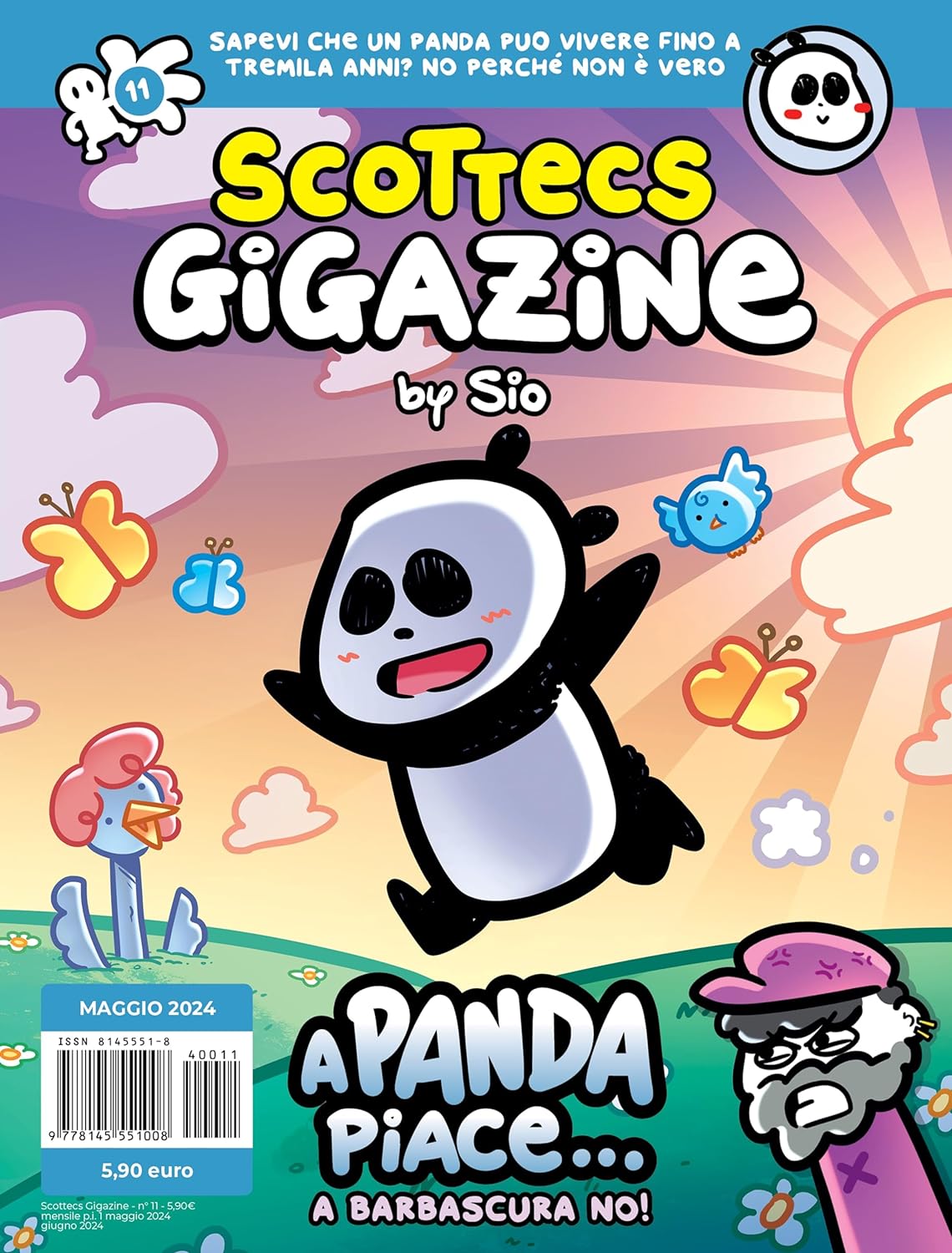 Scottecs Gigazine, Vol. 11: A Panda piace... by Sio | Goodreads