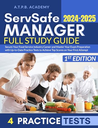 ServSafe Manager Full Study Guide: Secure Your Food Service Industry ...
