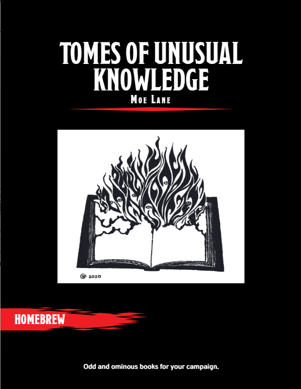 Tomes of Unusual Knowledge by Moe Lane | Goodreads